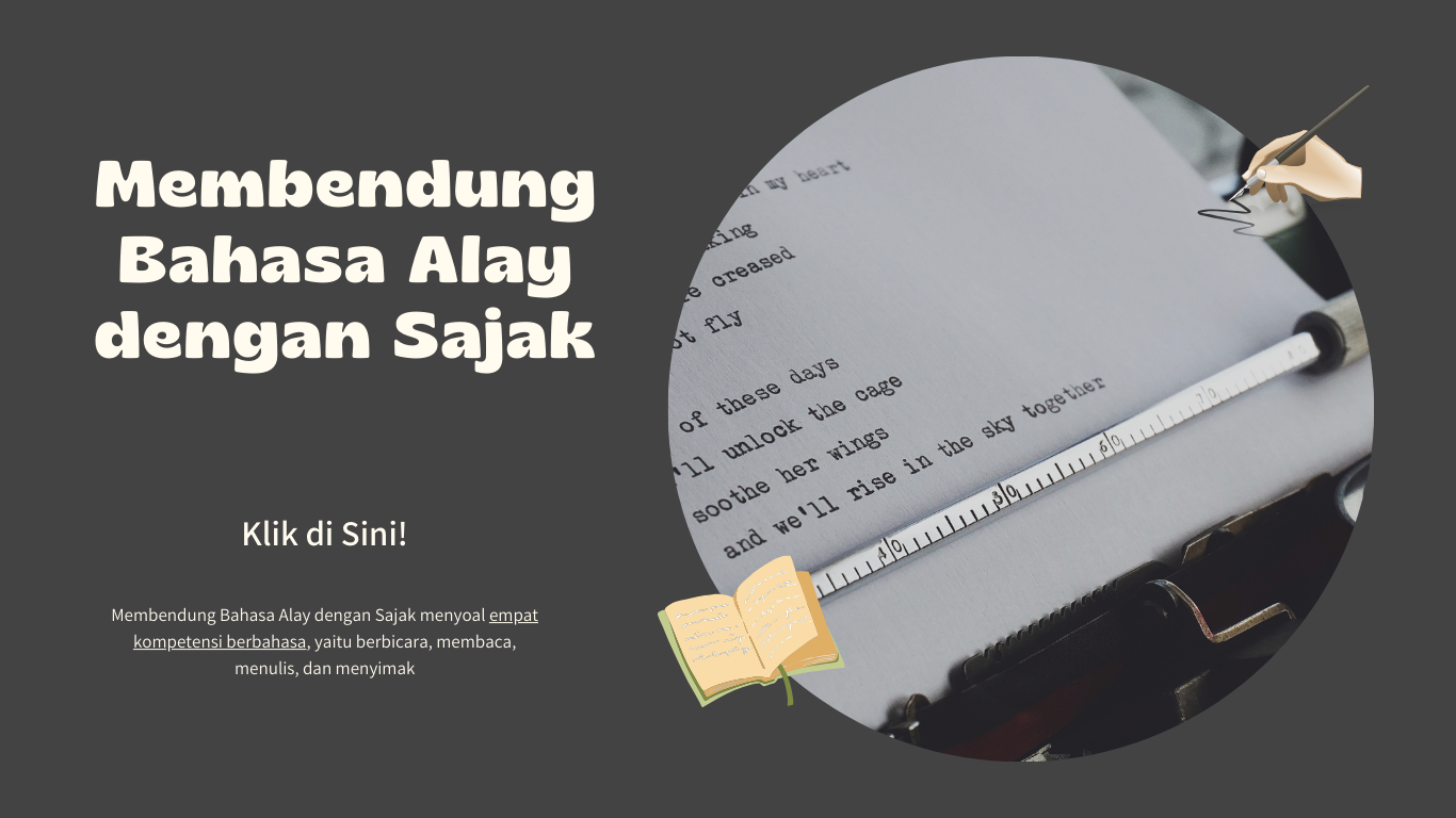 Membendung Bahasa Alay - Panji Pratama